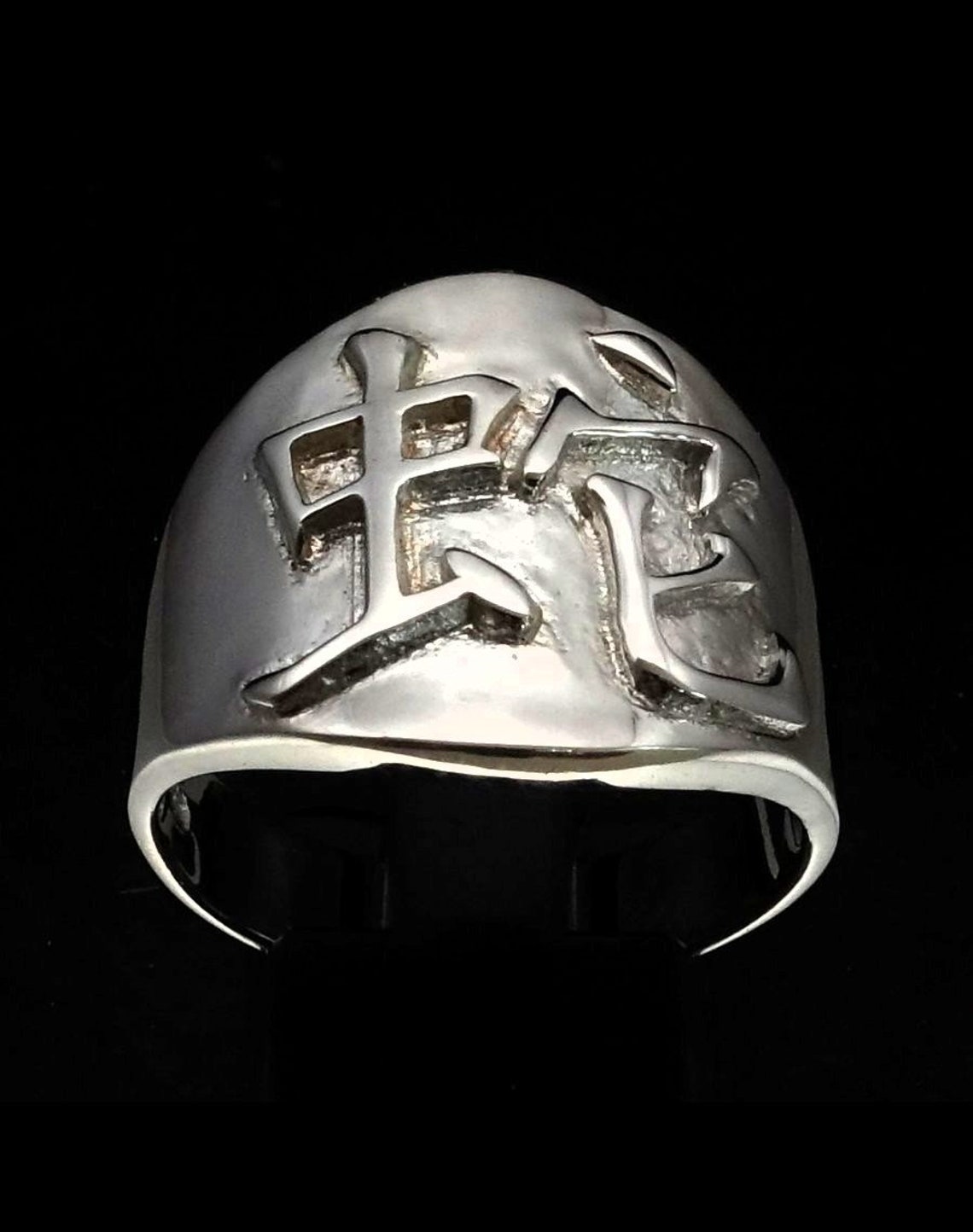 Sterling Silver Zodiac Ring Snake Chinese Letter Horoscope - Etsy