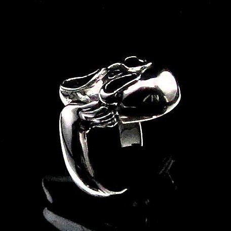 Sterling Silver Art Work Ring the Scream Inspired by Munch | Etsy