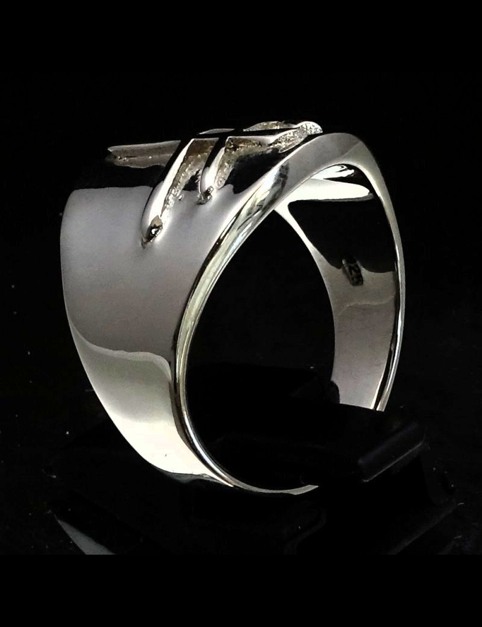 Sterling Silver Zodiac Ring Ox Chinese Letter Symbol High | Etsy