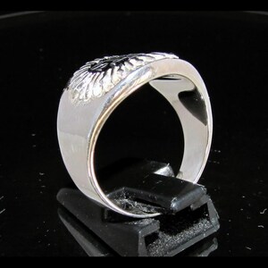 Sterling Silver Religious Symbol Ring IHS Christ Monogram - Etsy