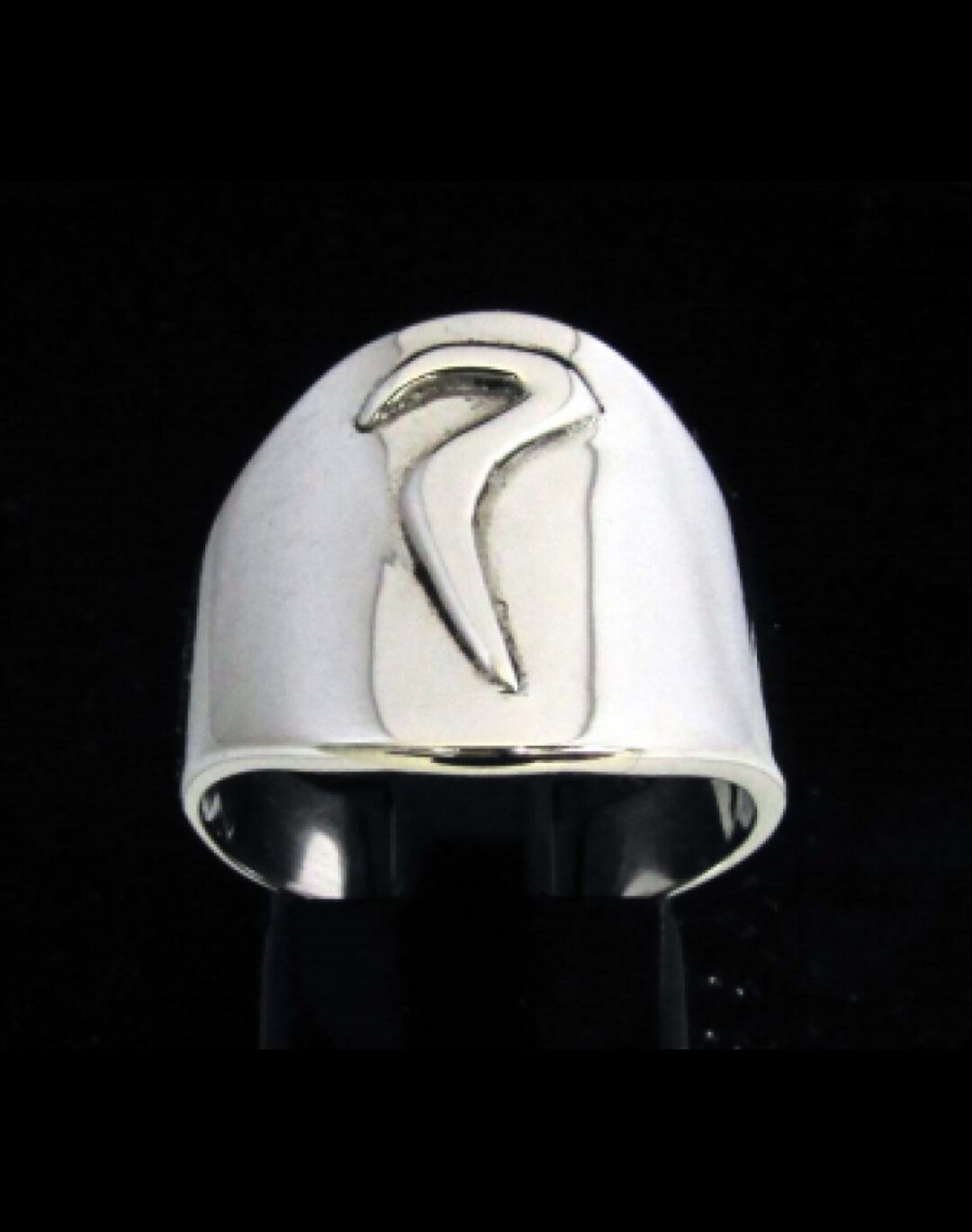 Sterling Silver Elder Scrolls Symbol Ring Roht Daedric - Etsy