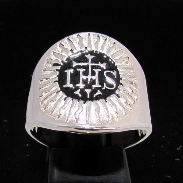 Sterling Monogram Ring - Etsy