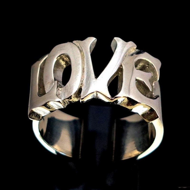 Custom Letter I Ring - Etsy