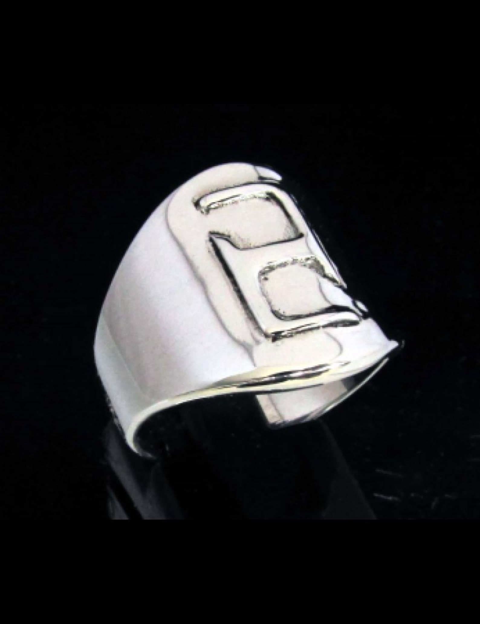 Sterling Silver Elder Scrolls Symbol Ring Ekem Daedric - Etsy