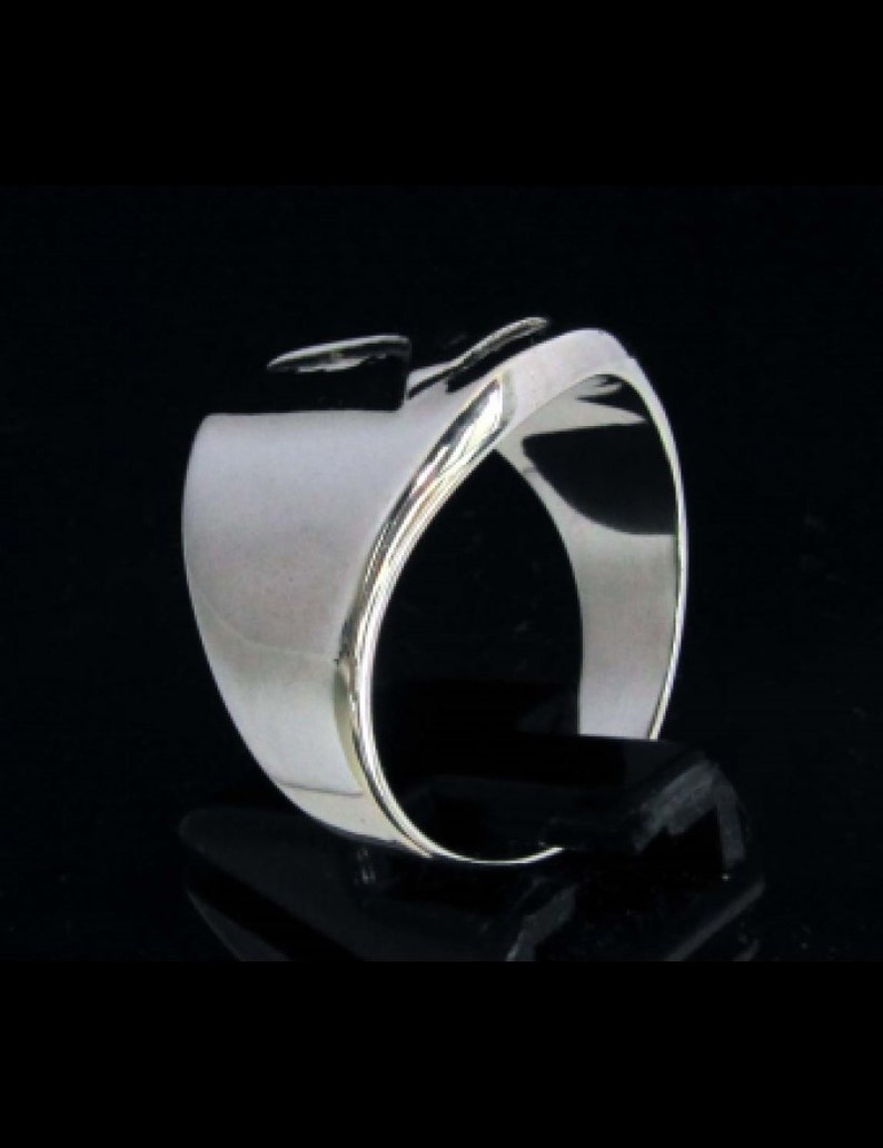 Sterling Silver Elder Scrolls Symbol Ring Roht Daedric - Etsy