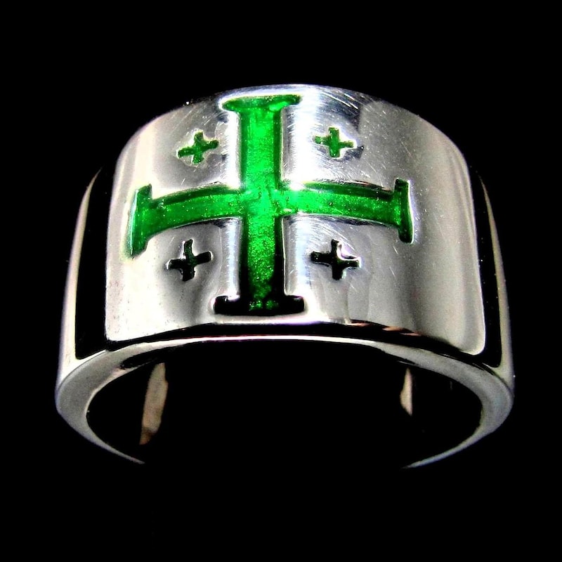 Knight Templar Ring - Etsy