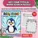 Solve & Search Penguin Mini Pack – Printable Puzzle, Coloring Page ...