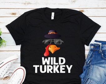 Wild Turkey T Shirt | Etsy