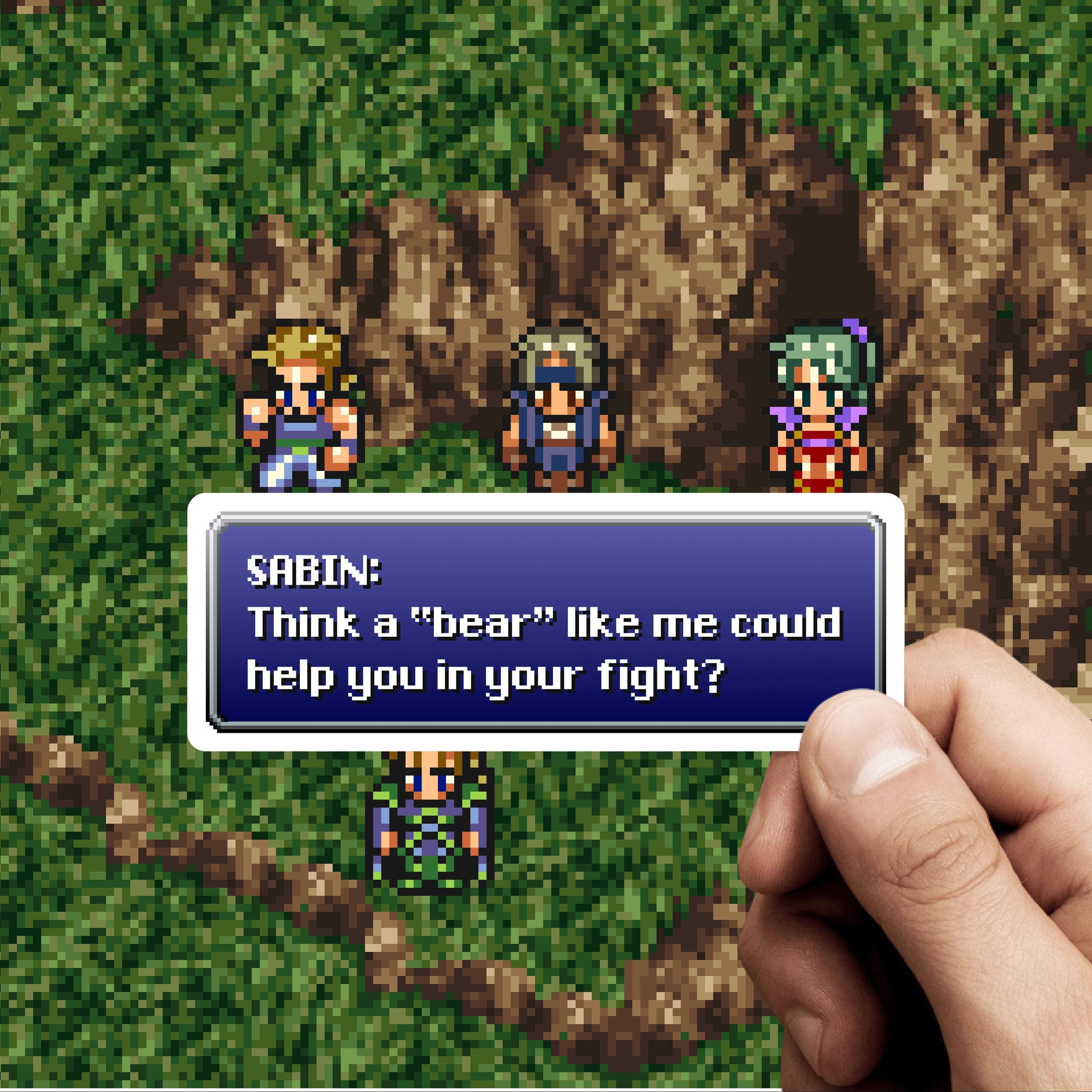 Final Fantasy 6 Wallpaper Sabin