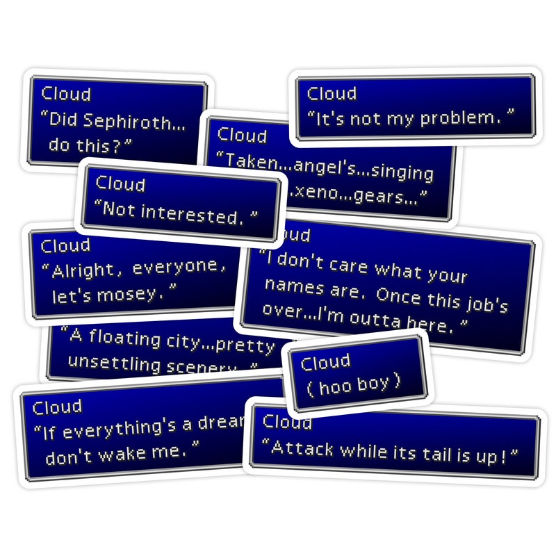 Fantasy Stickers - Etsy