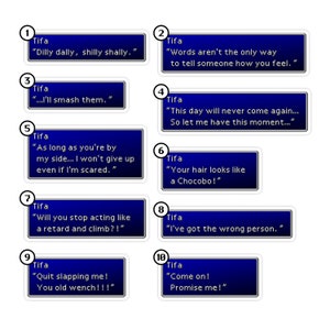 Final Fantasy VII Tifa Lockhart Quote Sticker - Etsy