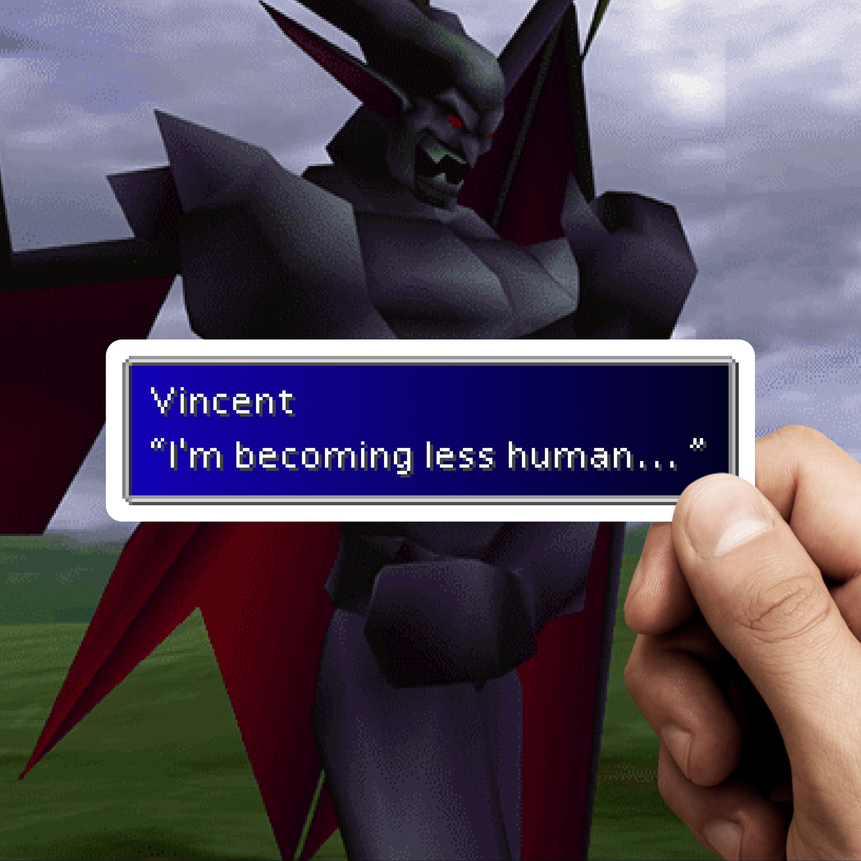 Decals & Skins Laptop Final Fantasy 7 Sticker Vincent Valentine Less ...