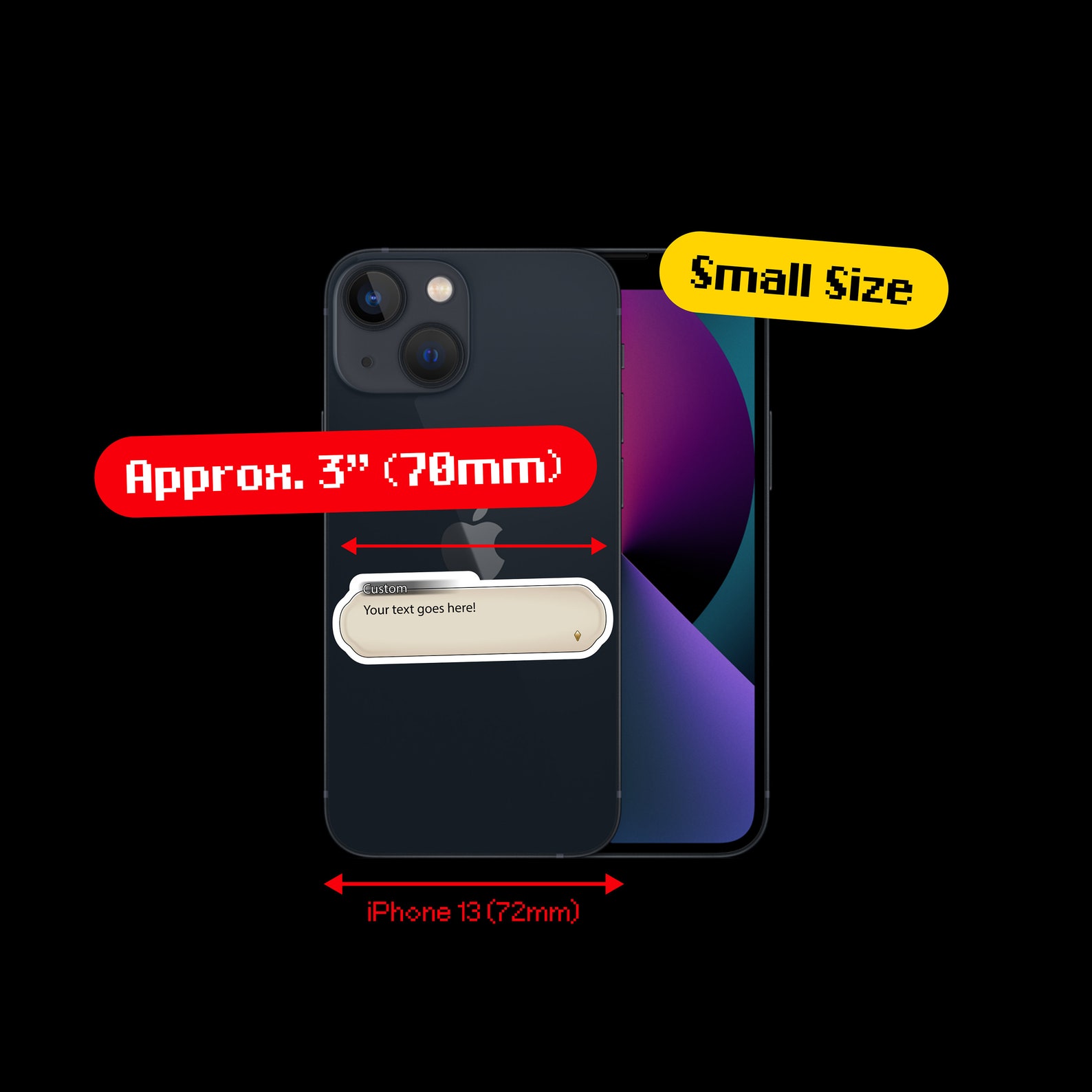 Custom FF14 Text Box Sticker - Etsy Australia