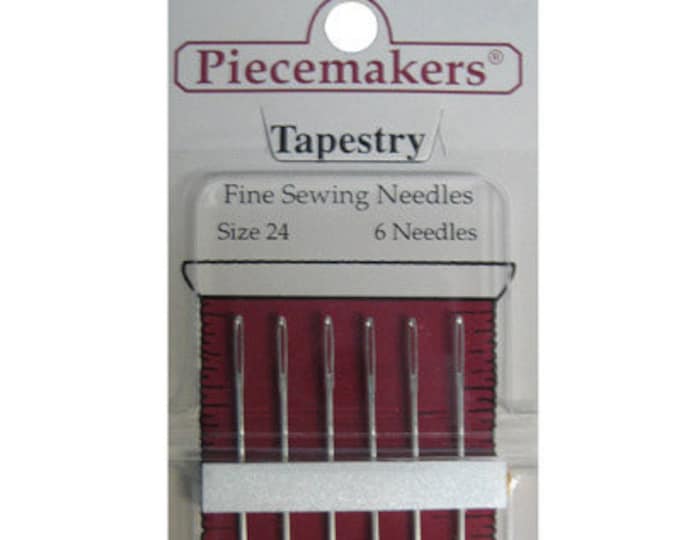 Piecemakers - Tapestry Needles - Choose Your Size - 24, 26 or 28 - Six ...