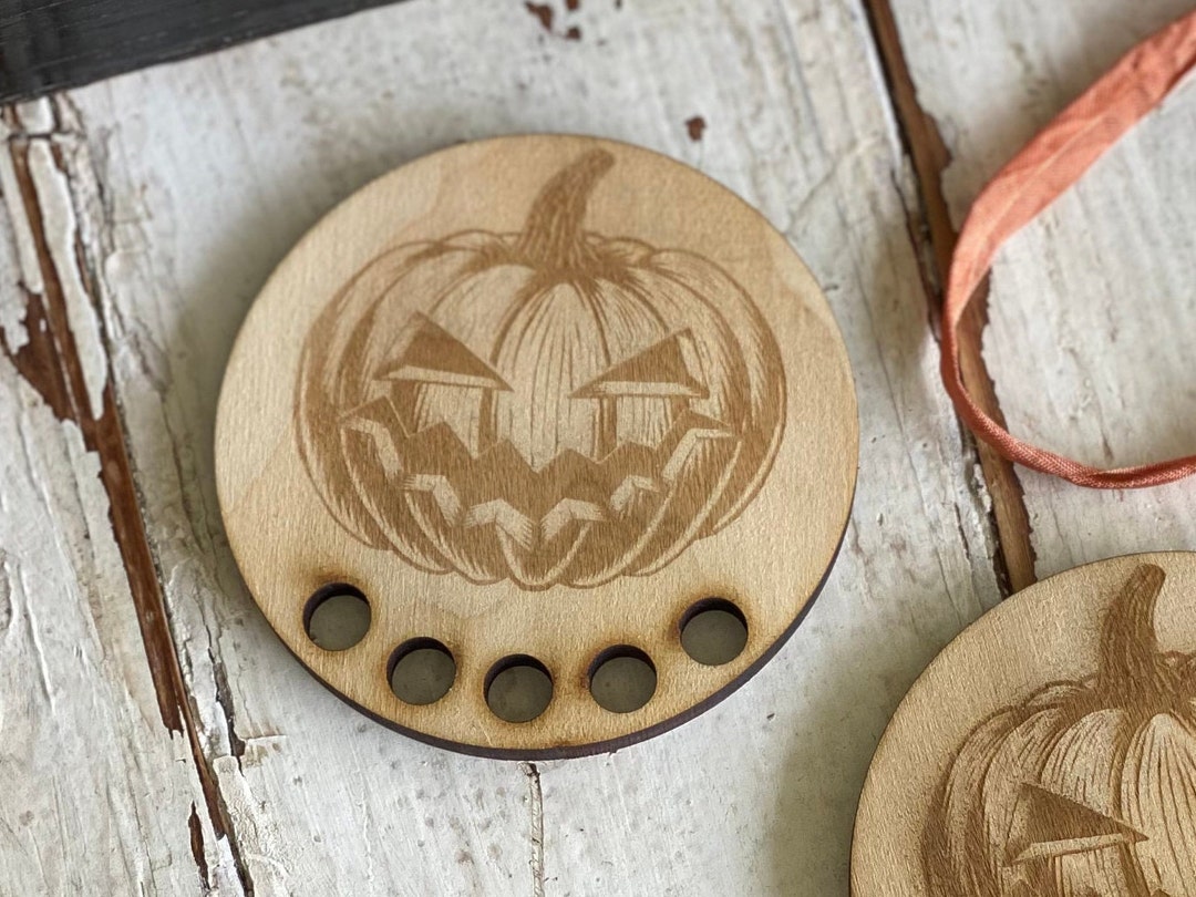 Jack O Lantern Thread Board - Stacy Nash Designs - Etsy