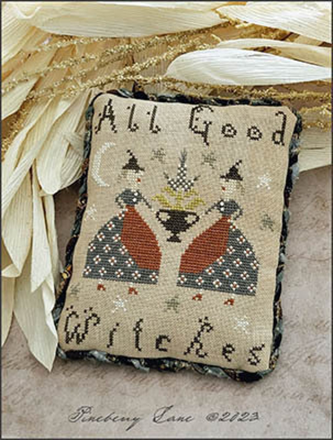 All Good Witches - Pineberry Lane - Cross Stitch Chart - Etsy