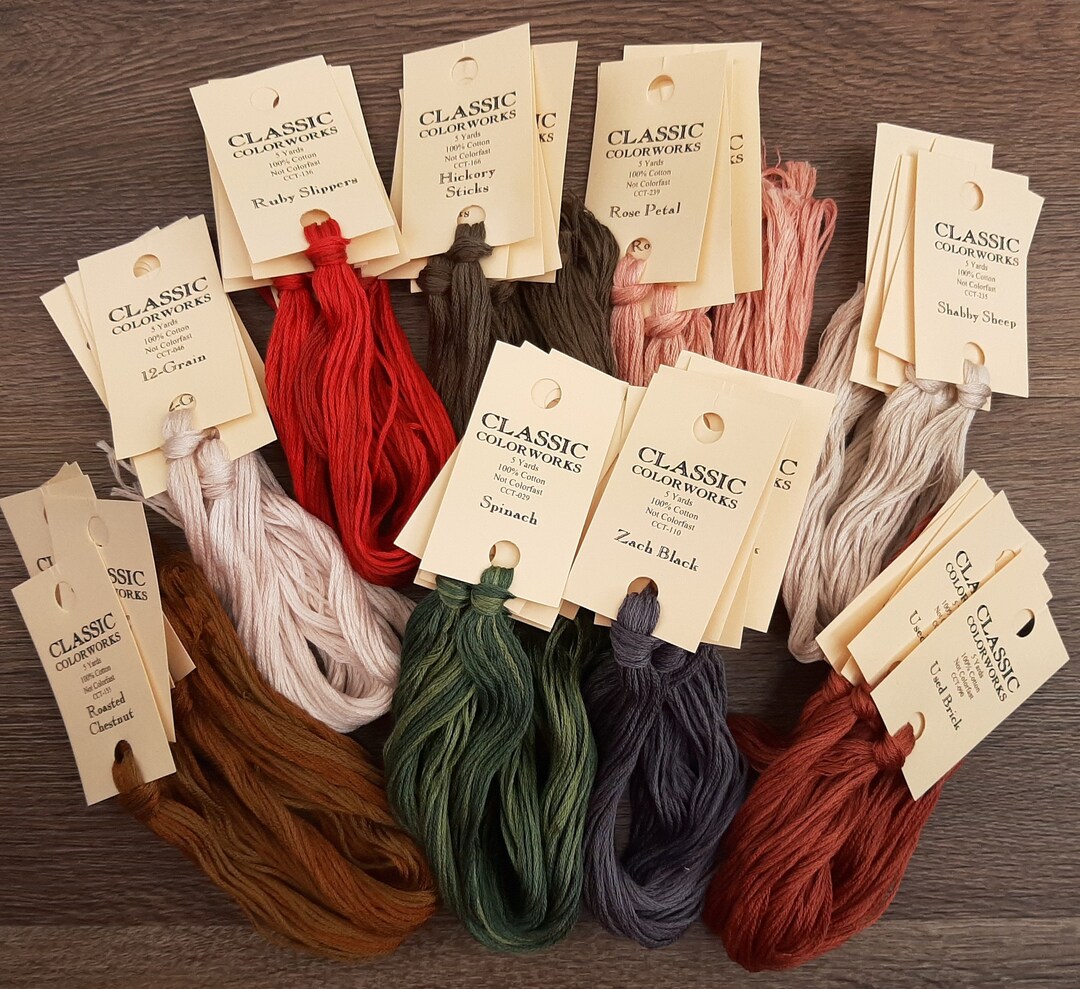 Classic Colorworks E Colors Floss Thread - Etsy