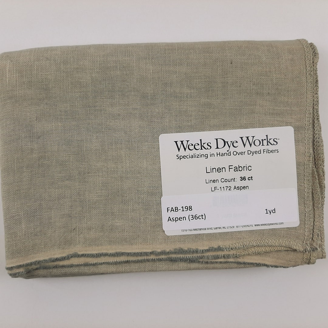 Aspen - Weeks Dye Works - Linen - 36 Count - Etsy
