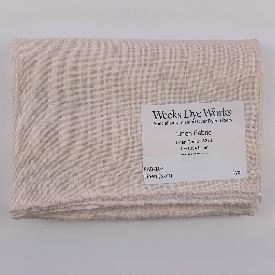 Linen Weeks Dye Works Linen 32 Count 36 Count Fat Eighth - Etsy