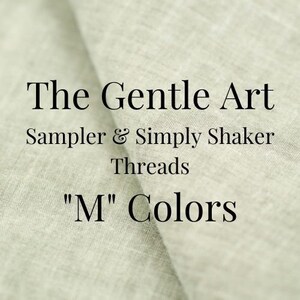 Gentle Art M Colors Floss Thread - Etsy