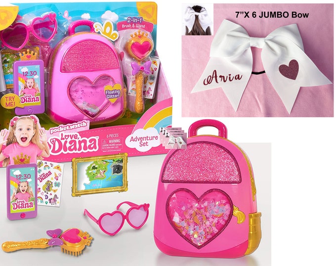 PERSONALIZED LOVE DIANA Backpack Set / Pretend Play / Kids Toys ...