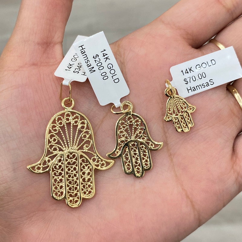 Hamsa Pendant - Etsy