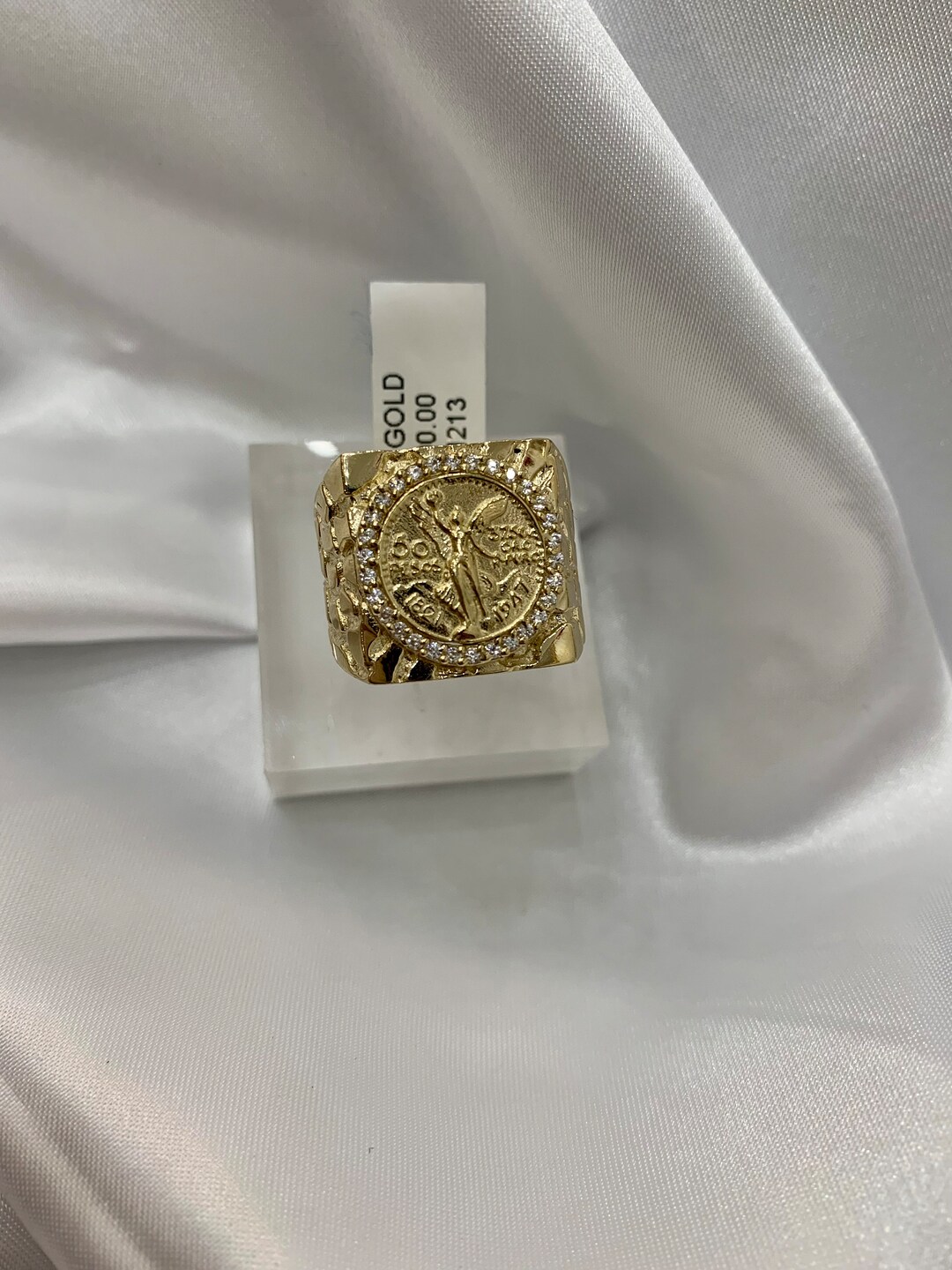 14K Centenario Ring (RGM213) - Etsy