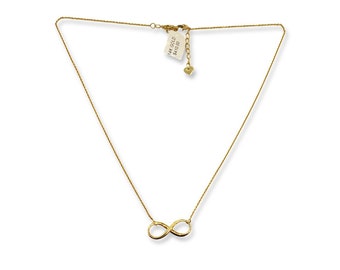 14K Gold Infinity Necklace. 14K Gold Petite Infinity Necklace. - Etsy