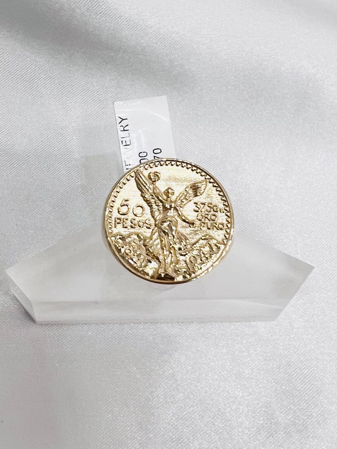 14K SIMPLE CENTENARIO RING - Etsy