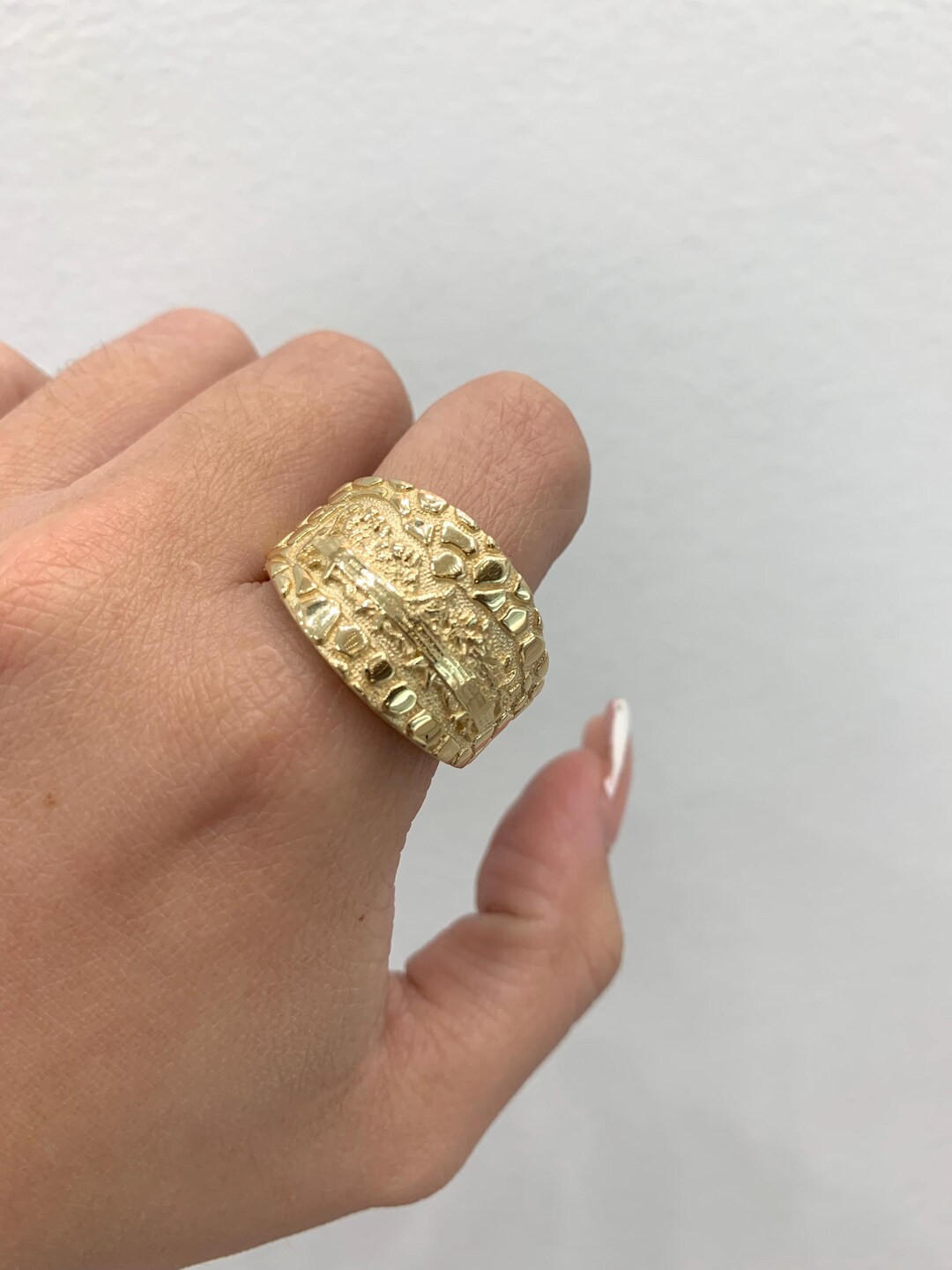 14K LAST SUPPER RING - Etsy