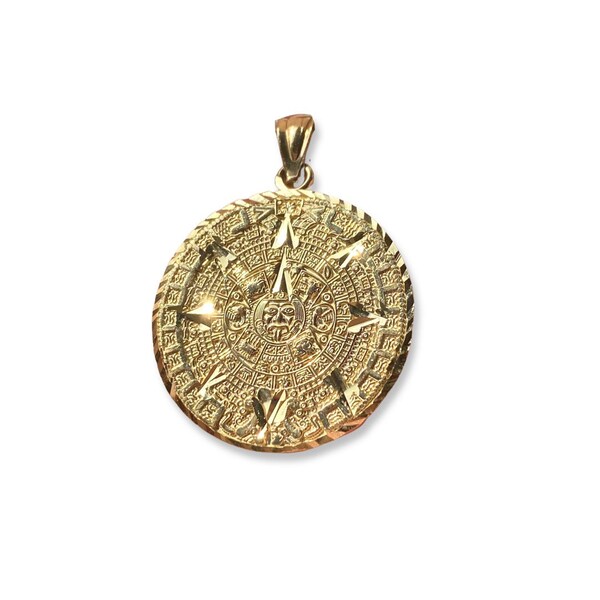 Gold Aztec Calendar - Etsy
