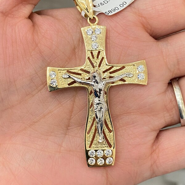Crucifix Pendant - Etsy