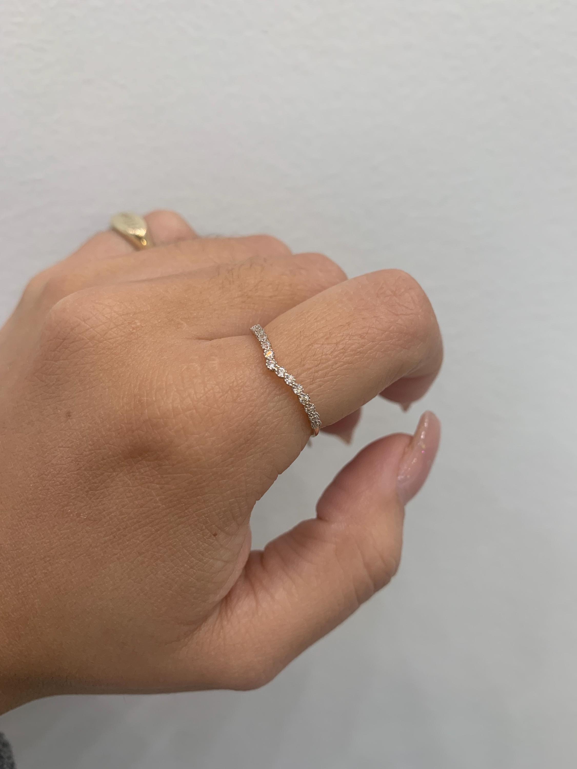Diamonique 14k Ring - Etsy Diamonique 14k Ring - Etsy