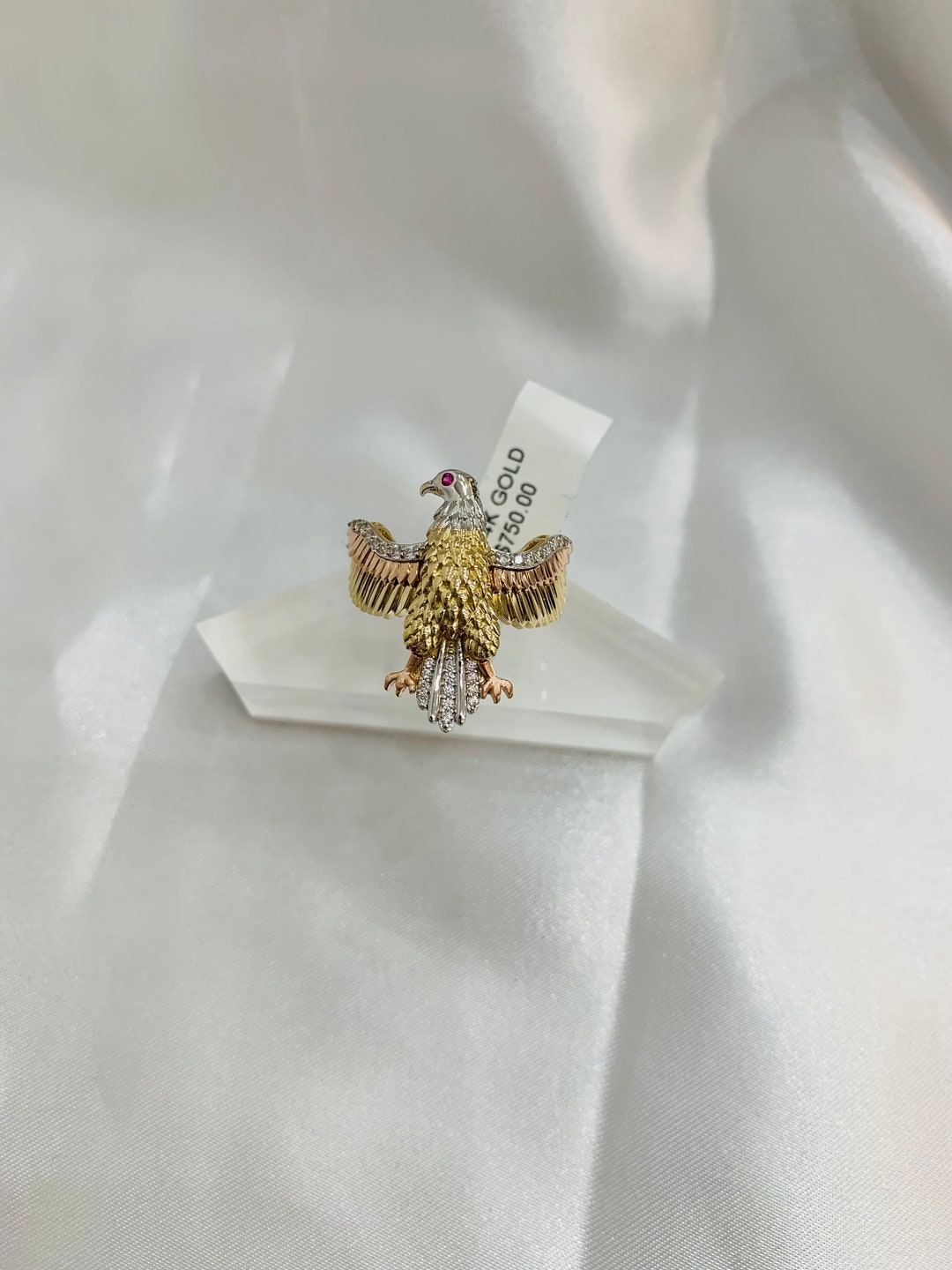14K EAGLE RING - Etsy
