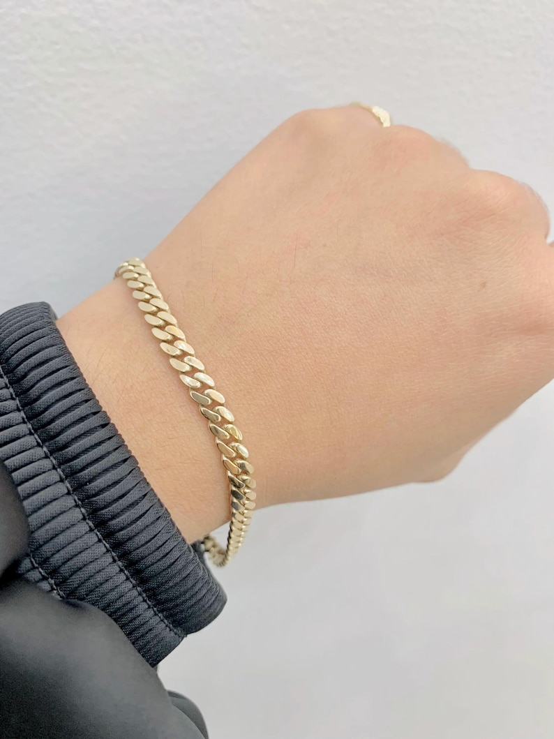 14K MÓNACO BRACELET - Etsy