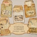 Junk Journal Labels, Vintage Journal Tags, Vintage Ephemera, Printable ...