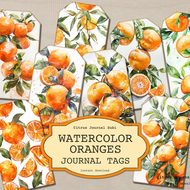 Orange Journal - Etsy