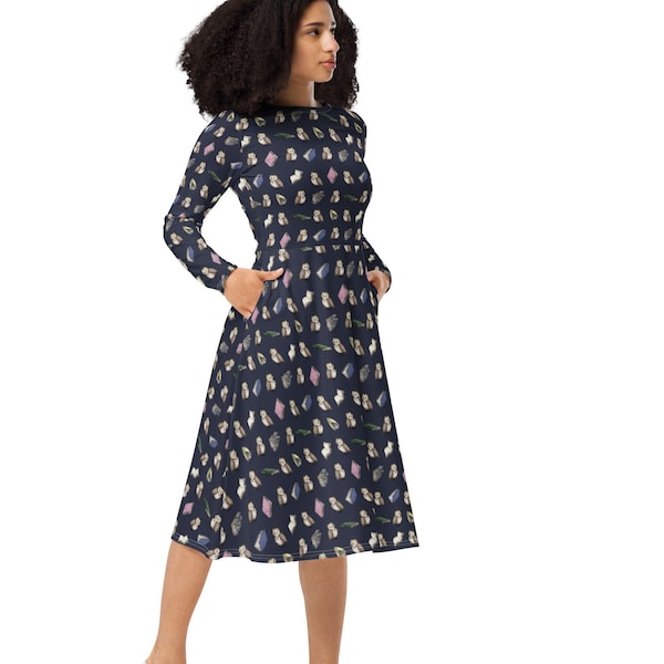 Library Dress - Etsy