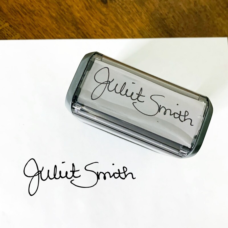 Handwriting Stamp - Etsy
