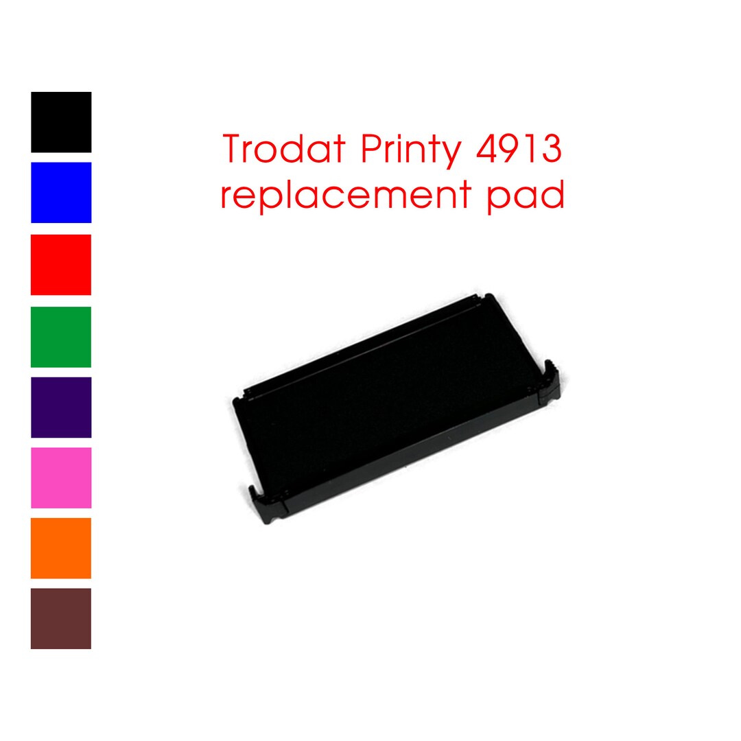 Ink Pad Replacement for Trodat Printy 4913 | Trodat Printy 4913 ...