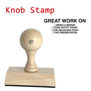 Funny Work Stamp | Self-inking Trodat Stamper - Etsy