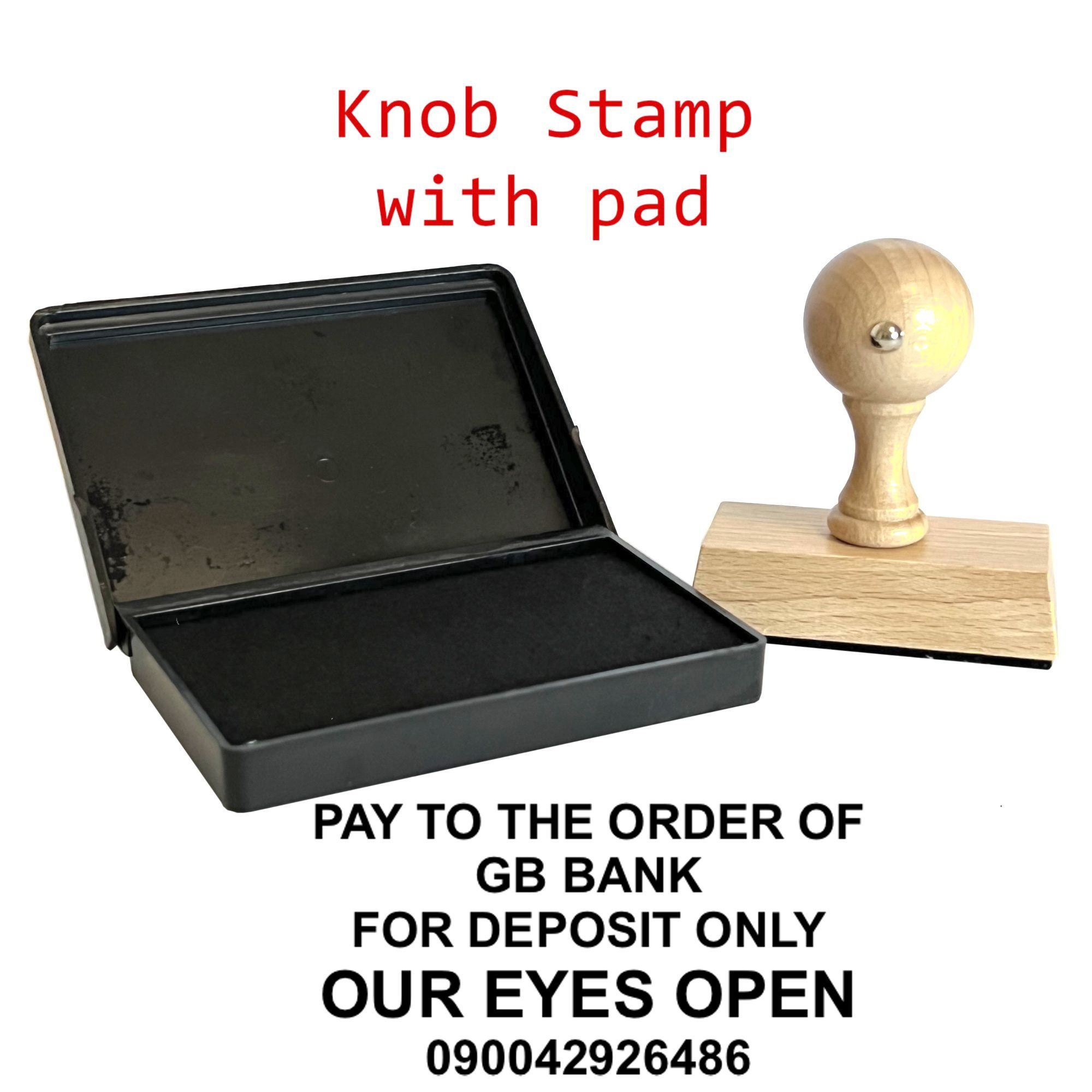 Bank Deposit Rectangle Stamp Custom Stamp Personalized - Etsy