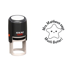 Teacher Much Better Personalized Stamp | Custom Teacher Much Better ...