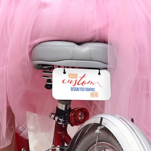 Custom Bicycle License Plate: Personalized Bike Name Plate - Etsy