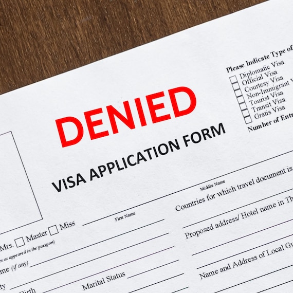 Application Denied Stamp