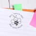Teacher Bee-utiful Work Personalized Stamp Custom Teacher - Etsy