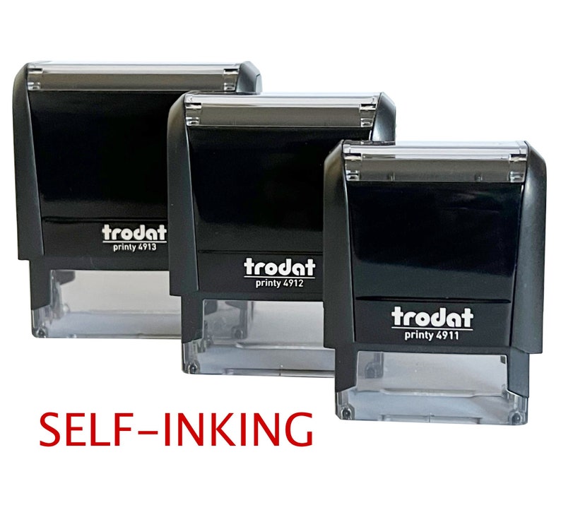 PAID Credit Card Stamp: Self-inking or Knob Stamp - Etsy