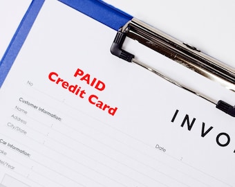 Credit Card Stamp - Etsy