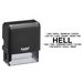 Funny Hell Office Stamp Trodat 4914 Stamp Funny Gag Gift Stamp Self ...