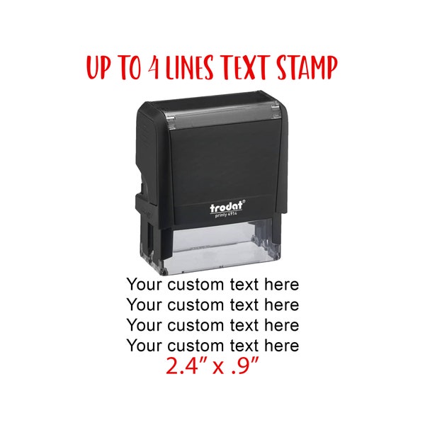 Self Inking Stamper - Etsy
